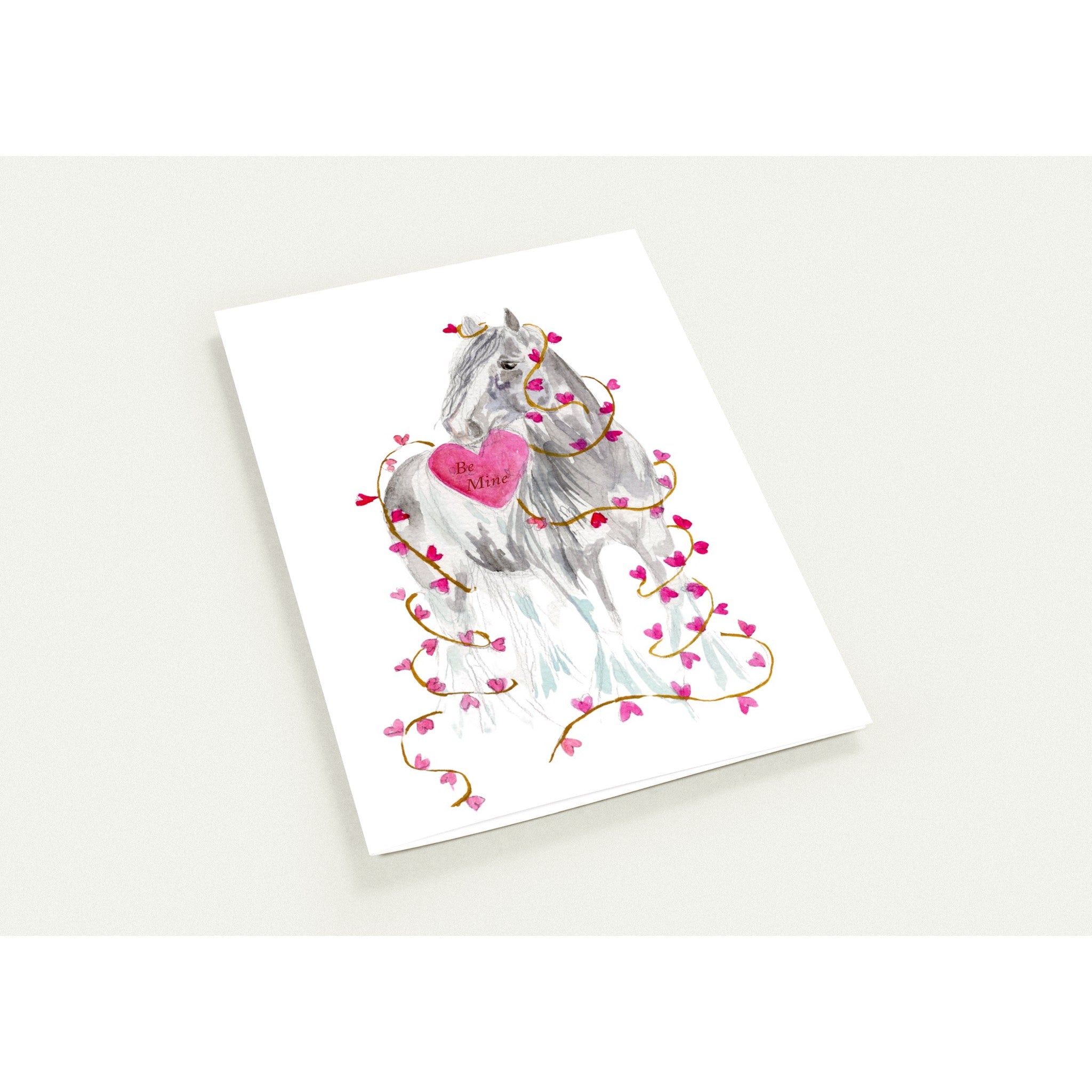Gypsy Vanner Valentines Day Greeting Cards (Set of 10) – SonaEquestrian